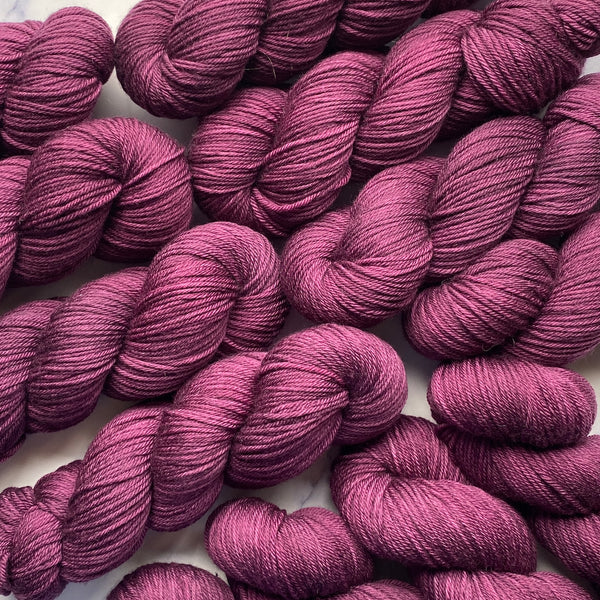 Claret, Aussie Extra Fine DK with Nylon – Amanda Hope Yarn